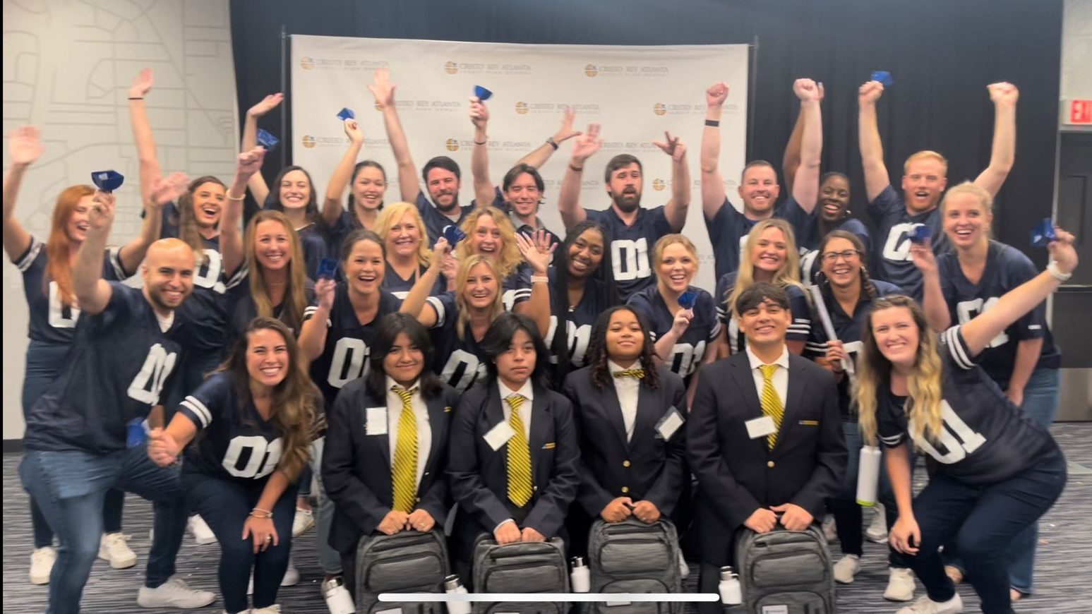 The Intersect Group Volunteers at the 2022 Cristo Rey Draft Day - The Intersect Group